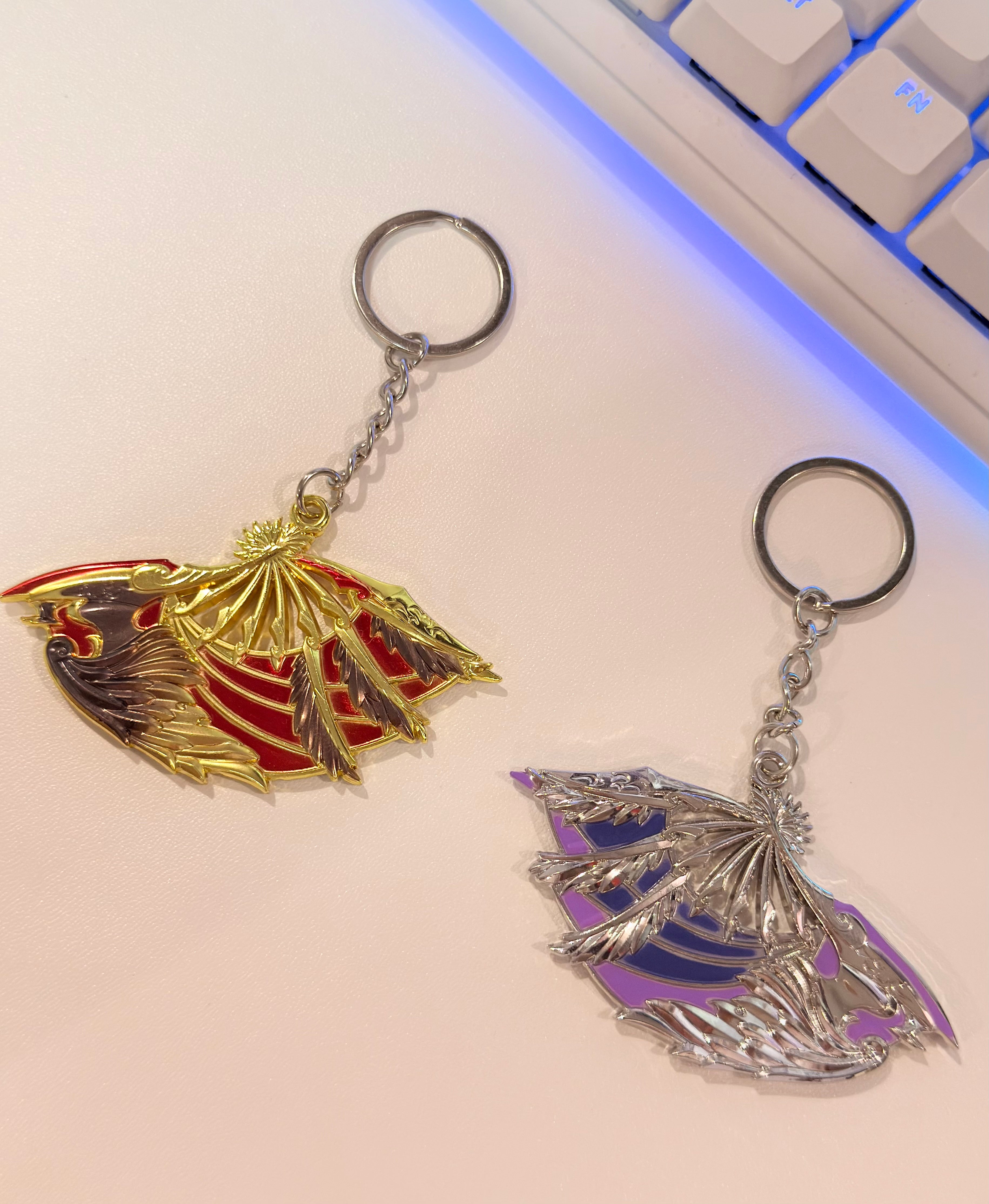 Valorant ignite fan Keychain - Val Collections – Valcollections
