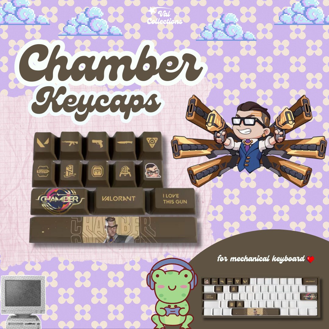 Chamber Valorant agent keycaps - Val Collections – Valcollections