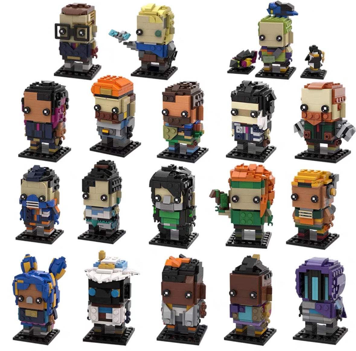 Valorant Agent Building blocks~ Sage Jett Yoru Killjoy – Valcollections